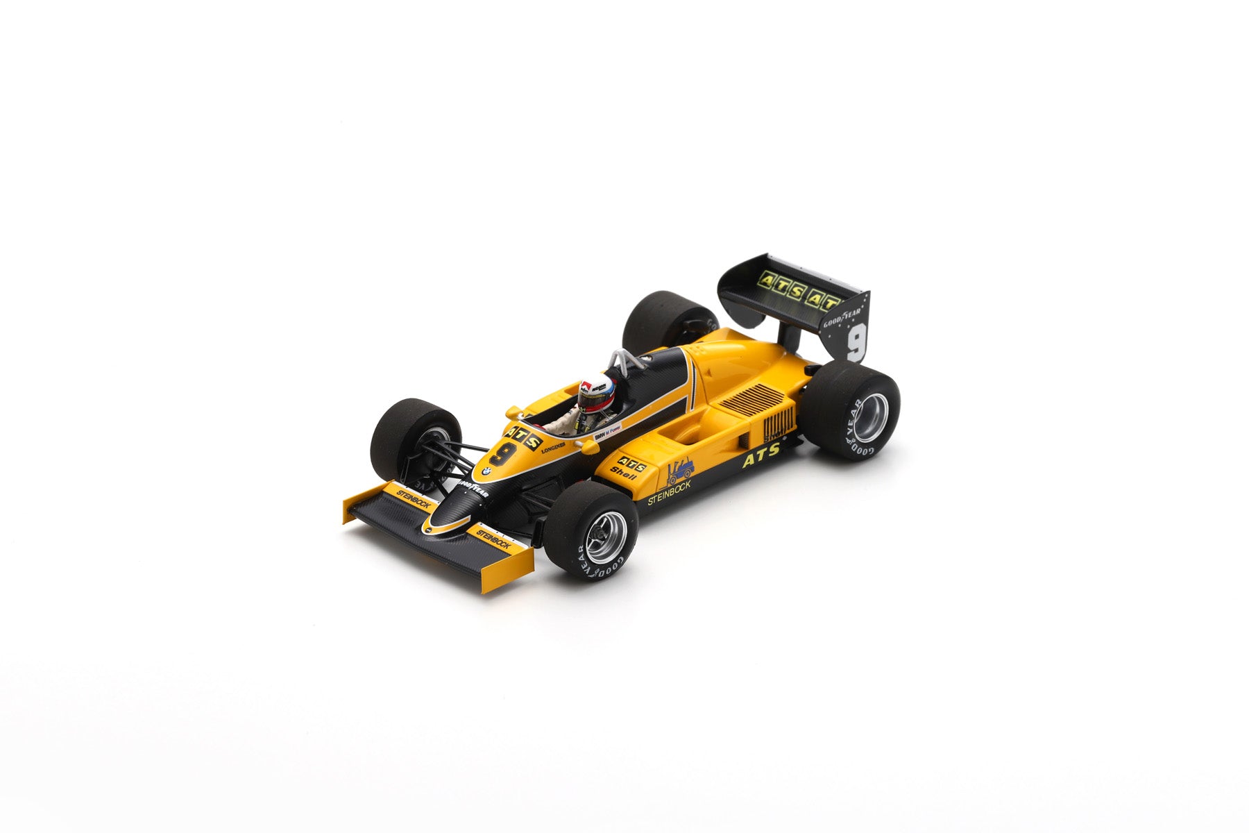 【2025年3月発売予定】 Spark S3920 1/43 ATS D6 No.9 Long Beach GP 1983 Manfred – Racing Models