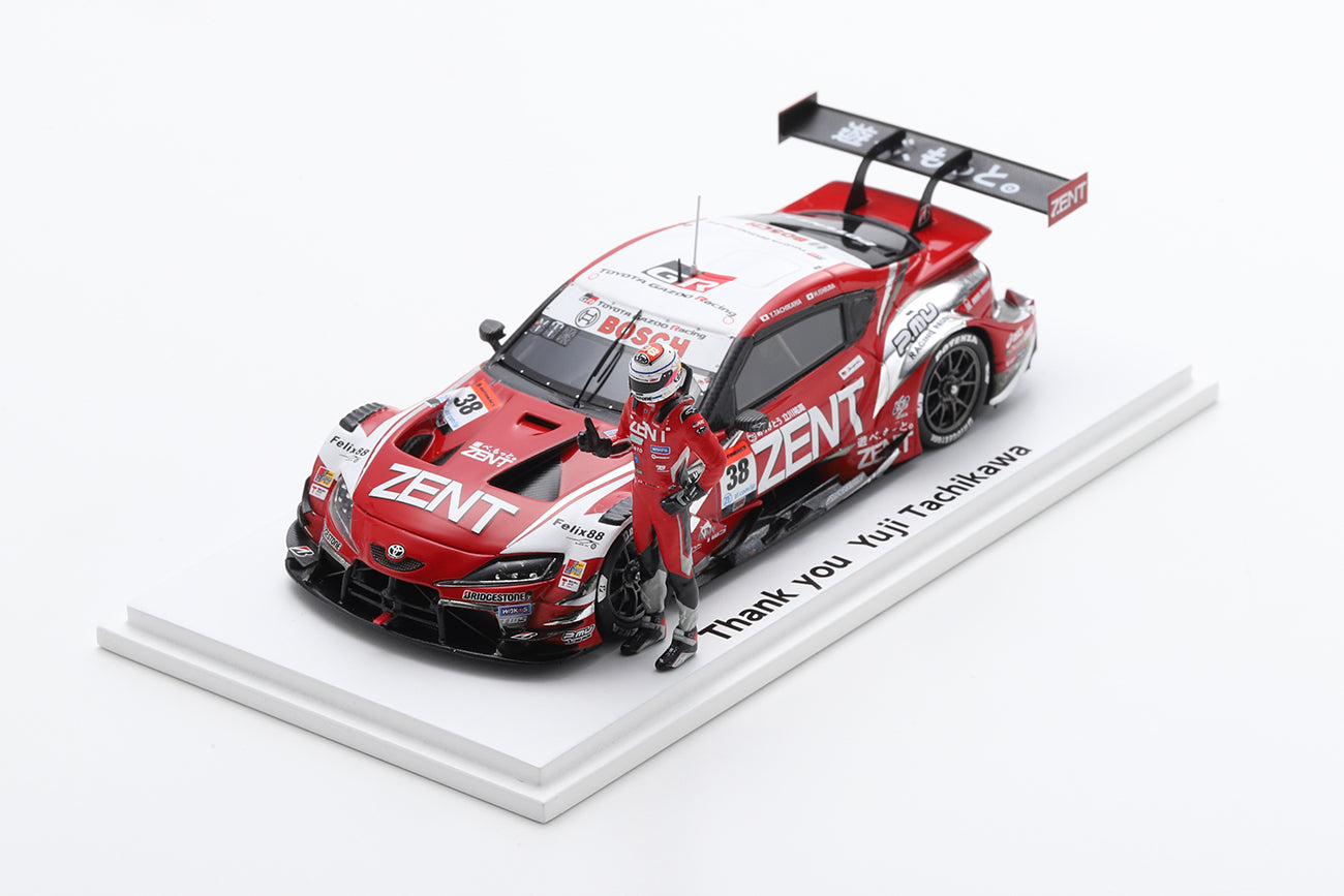 Spark SGT062YT 1/43 ZENT CERUMO GR Supra No.38 2023 Yuji Tachikawa spe – Racing Models